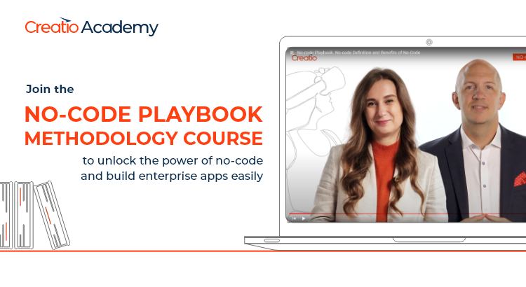 Creatio Announces New Online Course — No-code Playbook: Creator | Community Creatio